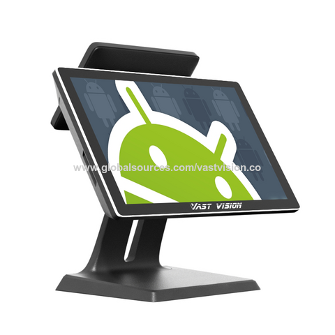 Aluminum Alloy Point Of Sale 15 Inch Touch Pos System Customer Display ...