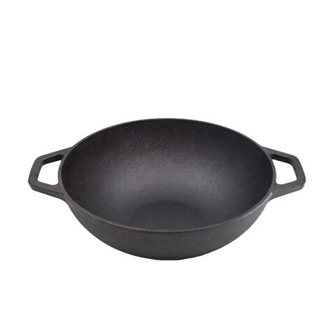 Buy Wholesale China Pre-seasoned Cookware 24cm Nonstick Uncoated Cast ...