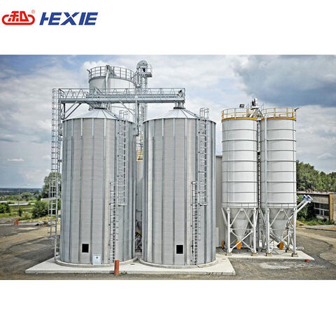Buy China Wholesale Hopper Bottom Steel Silos/grain Storage Silos/silo ...