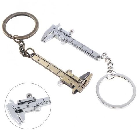 Mini Vernier Caliper With Keychain Automobile Key Ring - Explore China ...