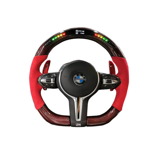 Buy Wholesale China F22 F32 F36 X3 X5 Led Carbon Fiber Steering Wheel ...