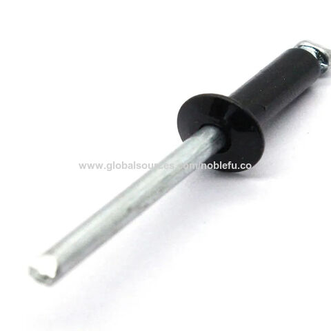 Hardware Fasteners And Rivets Push Pin Rivet Fasteners Black 3 Mm Hole ...