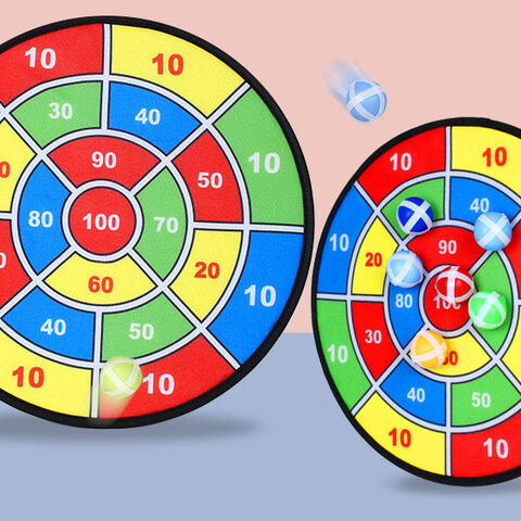 Kids Carton 36cm Indoor Sport Game Shooting Target Toy Sticky Ball Dart ...