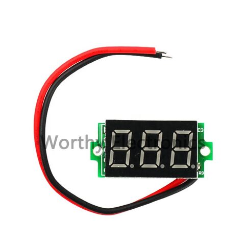 Bulk Buy China Wholesale Digital Display Voltmeter Head 3.2~30v(two ...