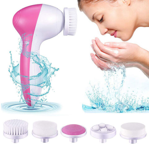 Buy Wholesale China 2020 5 In 1 Electric Facial Cleanser Wash Face Deep ...
