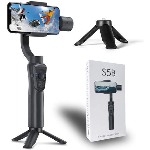 Kaliou S5b Camera Stabilizer Tripod Selfie Stick Wireless Gimbal Phone ...