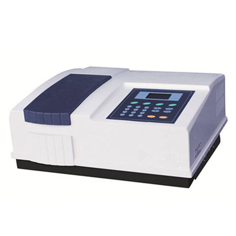 Double Beam Uv Vis Spectrophotometer With 190-1100nm Wavelength Range ...