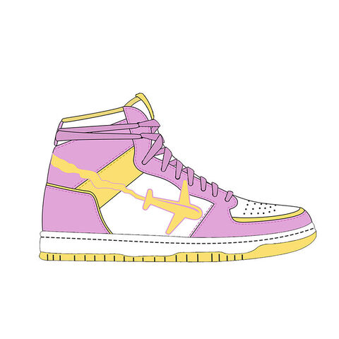 New Arrive Stylish Famous Brands Designer White Fashion Rubber Sole ...