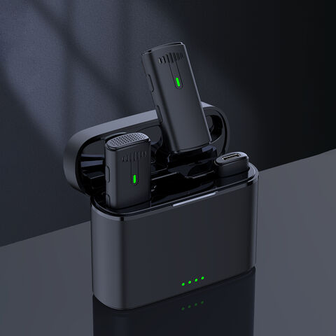 Mobile Live Broadcast Wireless Microphone Lavalier Mini Microphone ...