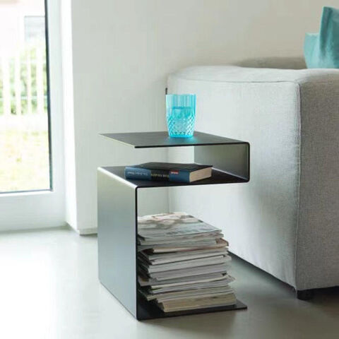 Buy Wholesale China Italian Design Metal Steel Smart Side Table Mid ...