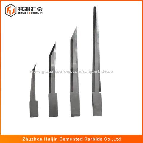 Huijin Tungsten Cnc Carbide Oscillating Knife Carbide Drag Blade ...