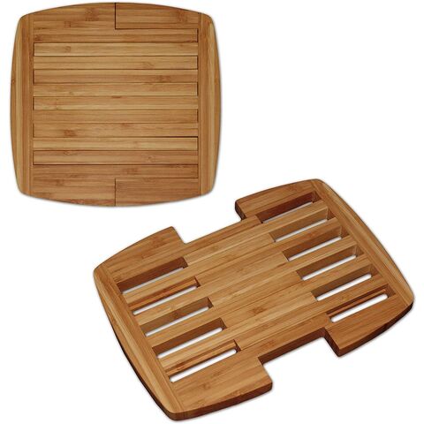 Buy Wholesale China Kitchen Expandable Bamboo Trivet Wooden Hot Dishes ...