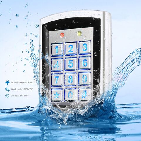 Buy Wholesale China Standalone Metal Access Control System Waterproof Keypad Door Entry Rfid ...