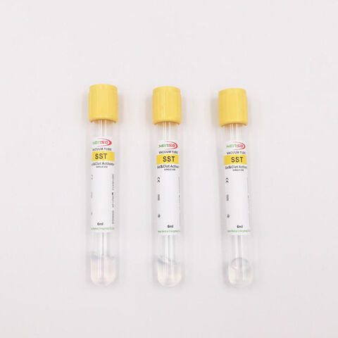 Henso Vacuum Yellow Top Sst Tube For Blood Collection - Buy China ...