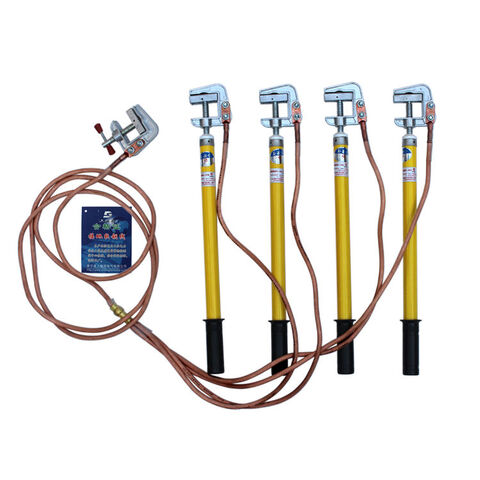0.4kv Portable Grounding Set With Earthing Wire And Clamp - China ...