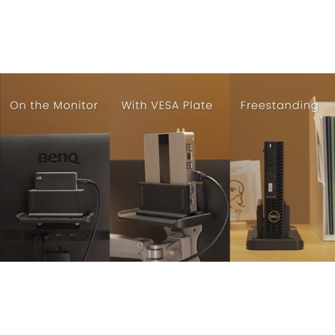 Buy Wholesale China Home Office Desk Computer Pc Mac Mini Vesa Mount ...