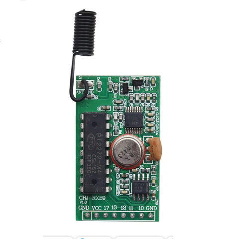 Buy Wholesale China 433.92mhz Wireless Rf Ask Rx Superheterodyne 4ch ...