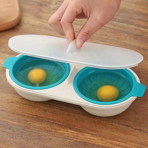 Buy Wholesale China Microwave Egg Poacher Non Stick Egg Cooker Steamer ...