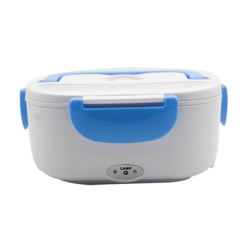 Mini Portable Electric Thermal Food Warmer Lunch Box Hard Plastic Self ...