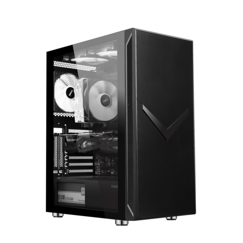 Buy Wholesale China Sama High-end Atx Gaming Pc Case Tempered Glass ...