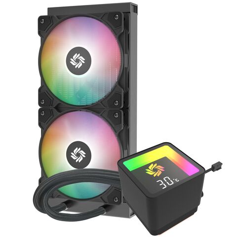 Buy Wholesale China Display Cpu Core Temperature Cpu Cooler 76.67cfm ...