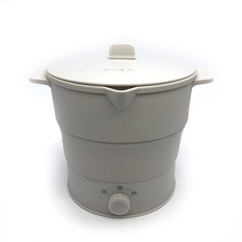 Mini 1l Foldable Travel Electric Kettle Skillet Hot Pot Noodle Cooking ...