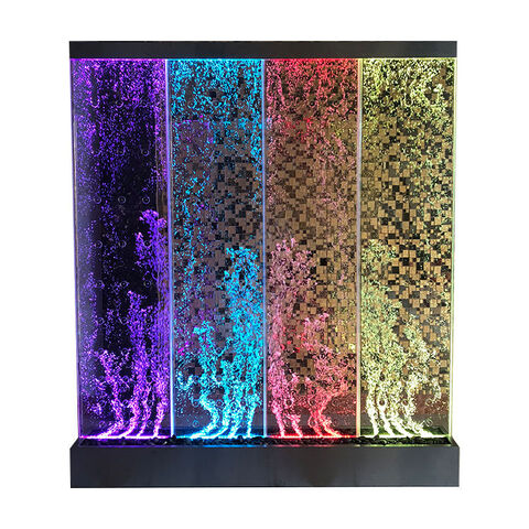 Led Metal Stainless Steel Decorative Acrylic Movable Screens Bubble ...
