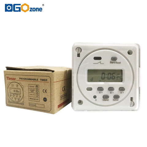 Buy Wholesale China Dgozone 12v Digital Ozonizer Timer Switch Programmable Timer Single And ...