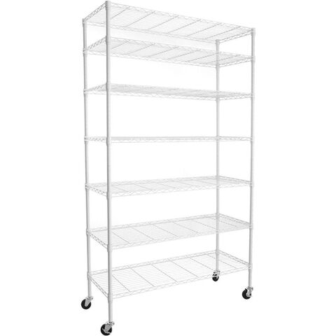 Buy Wholesale China 7 Tier Nsf Metal Shelf Wire Shelving Unit ...