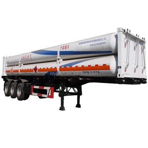 Buy Wholesale China 6-tube 40-feet Payload 5625nm3 Cng Container Semi ...