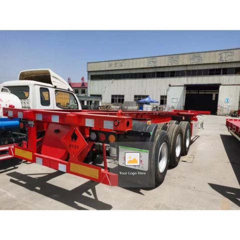 Advanced Design New Arrival China Manufacturer 3 Axles 40ft Container ...