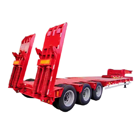 Factory New Lowbed Axl Trailer 4 Axle Load 50 Ton Low Bed Lowboy ...