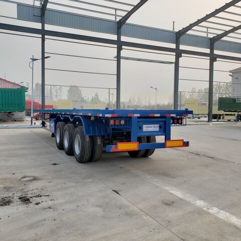 Bulk Buy China Wholesale Vehicle Master Flatbed Semi-trailer 3 Axle ...