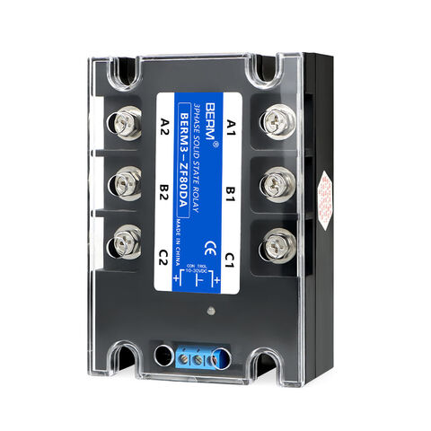 Buy Wholesale China High Quality Three-phase Solid State Relay Ssr-80da ...