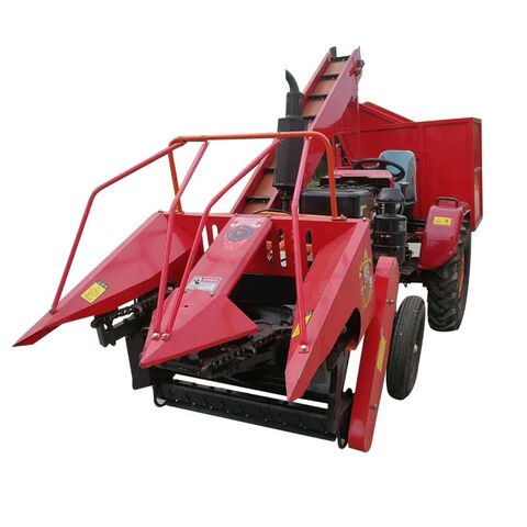Small Maize Harvester And Thresher Tractor Mounted Maize Combine ...