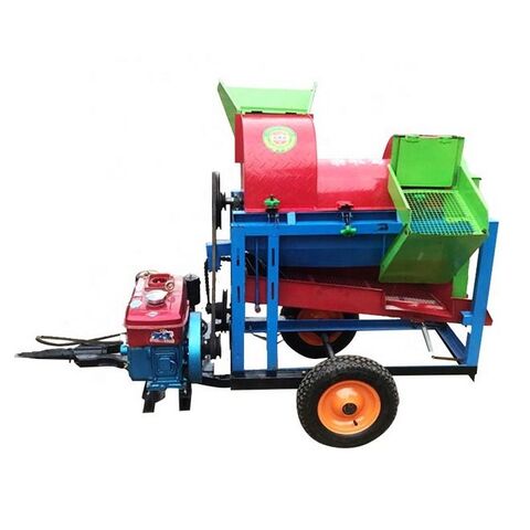 Mini Maize Thresher Machine Removing Corn Cob Seed Separator Threshing ...