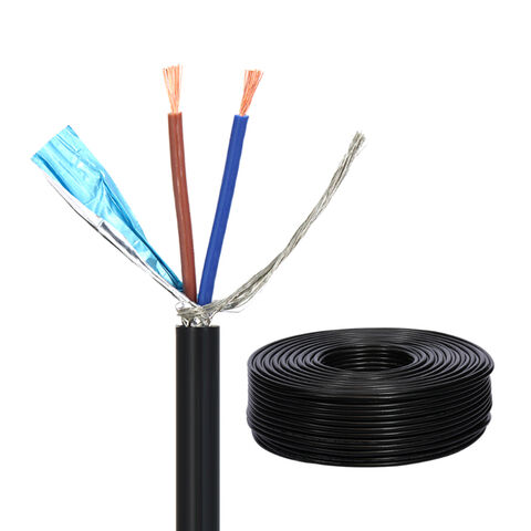 Buy Wholesale China Ul2405 Tinned Copper Multi Core Wire Pvc Insulated 2 Core Shielded Audio ...