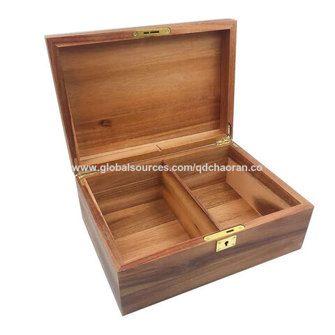 Bulk Buy China Wholesale Large Wood Storage Box Decorative Wooden Box ...