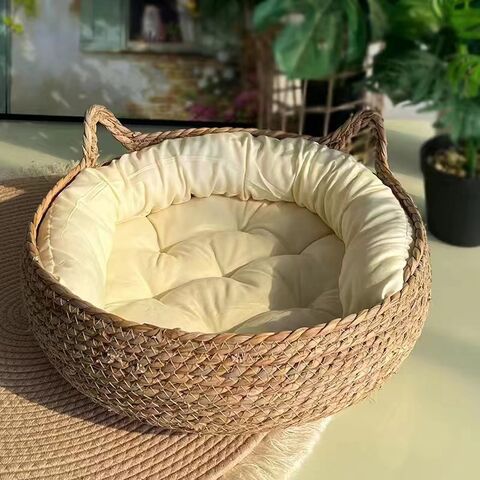 Buy Wholesale China Four Seasons General Straw Woven Cat Nest Wholesale ...