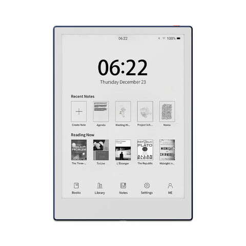 China Supplier Smart E-ink Book Reader Connectable Wifi Notepad - China ...