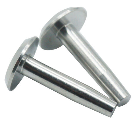 China Factory Custom Made High Quality Brass Stainless Steel Flat Head ...