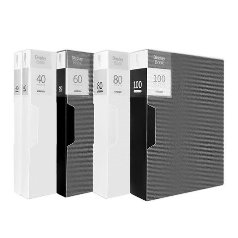 Buy China Wholesale Plastic A4 20 Pockets Poster File Display Book With ...