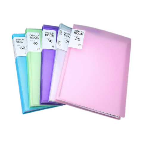 Buy Wholesale China A4 Display Book 20/30/40/60 Page Transparent Insert ...