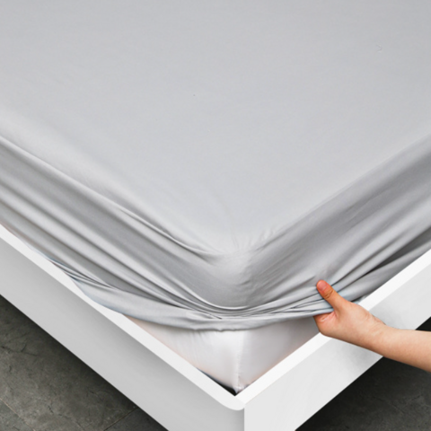 Waterproof Bed Cover Anti-mite Mattress Protector Breathable Fitted ...