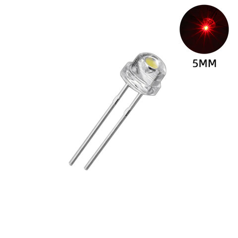 Buy Wholesale China Red Led 5mm Straw Hat Lamp Bead 620nm625nm Band ...