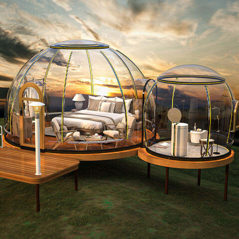 Buy Wholesale China Luxury One Room With One Living Room Transparent ...