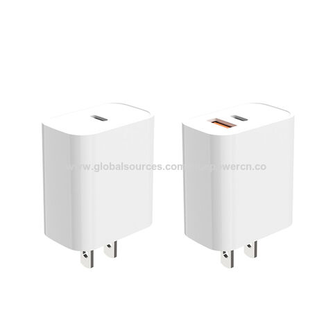 Buy Wholesale China New Arrival Us Plug Dual Ports Charger Type C Pd ...