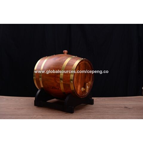 Wholesalebarrel With Stand Wooden Whiskey Barrel Vintage Barrel Beer ...