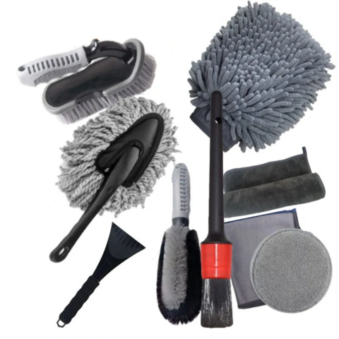 Buy Wholesale China 9 Pcs Set Detailing Tools Car Grooming Wash ...