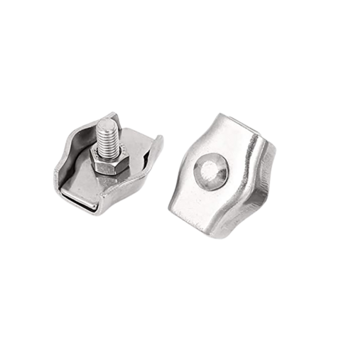 High Quality Metric Stainless Steel Single Cable Clip Wire Rope Clamp ...